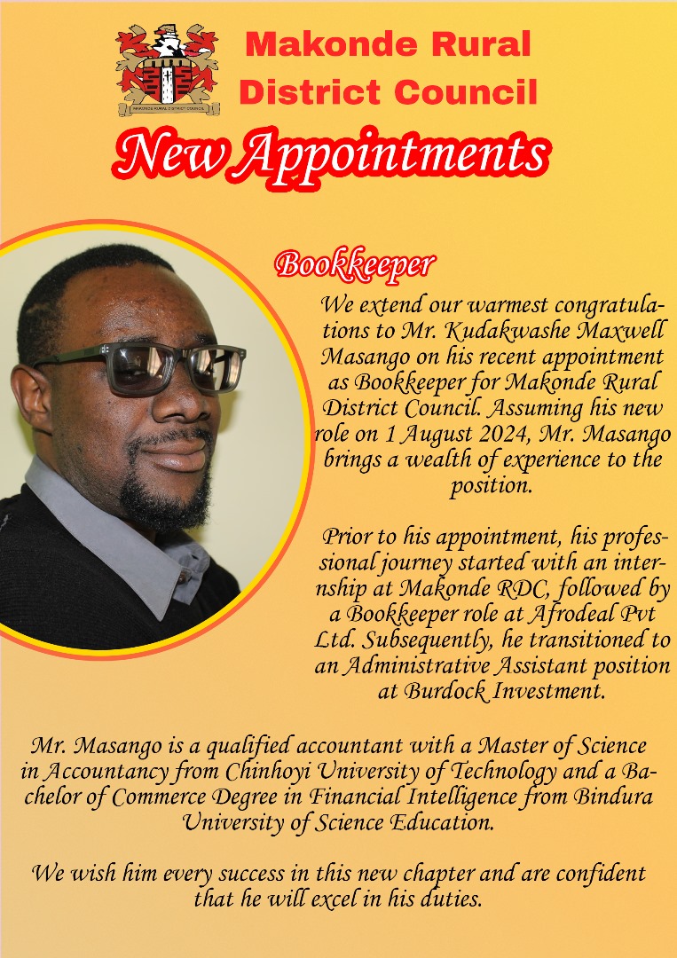 www.makonderdc.co.zw – Makonde Rural District Council