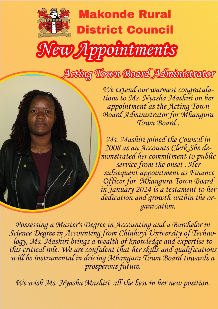 www.makonderdc.co.zw – Makonde Rural District Council